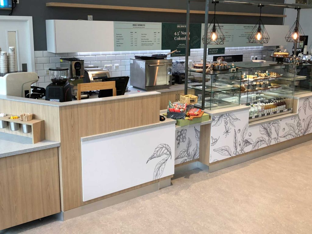 Coffee Shop Counter Design & Fit Out | SP Fit Out